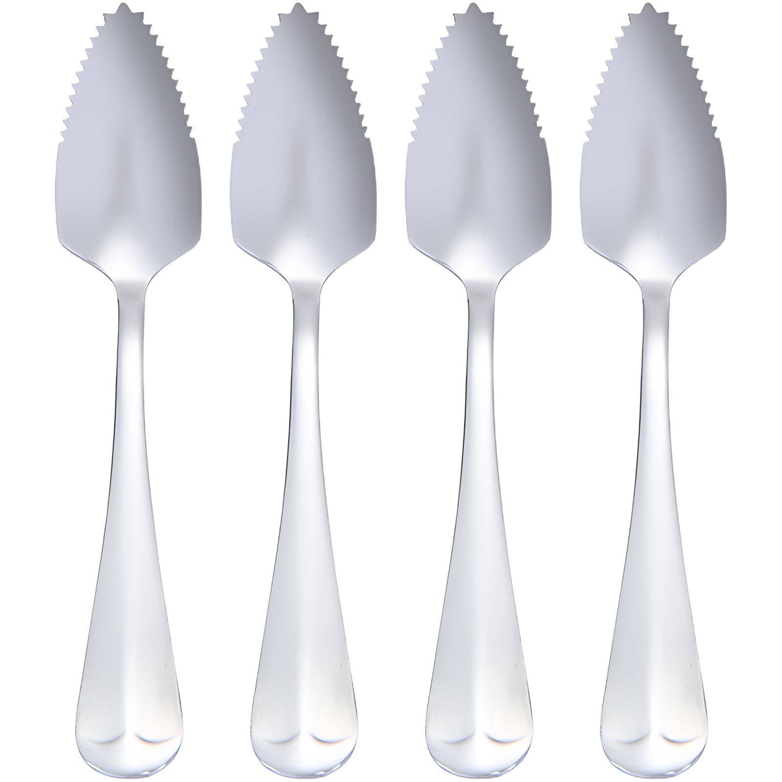 FACEGA 4Pcs Grapefruit Spoons,Baby-Safe Design Grapefruit Spoon,Non ...