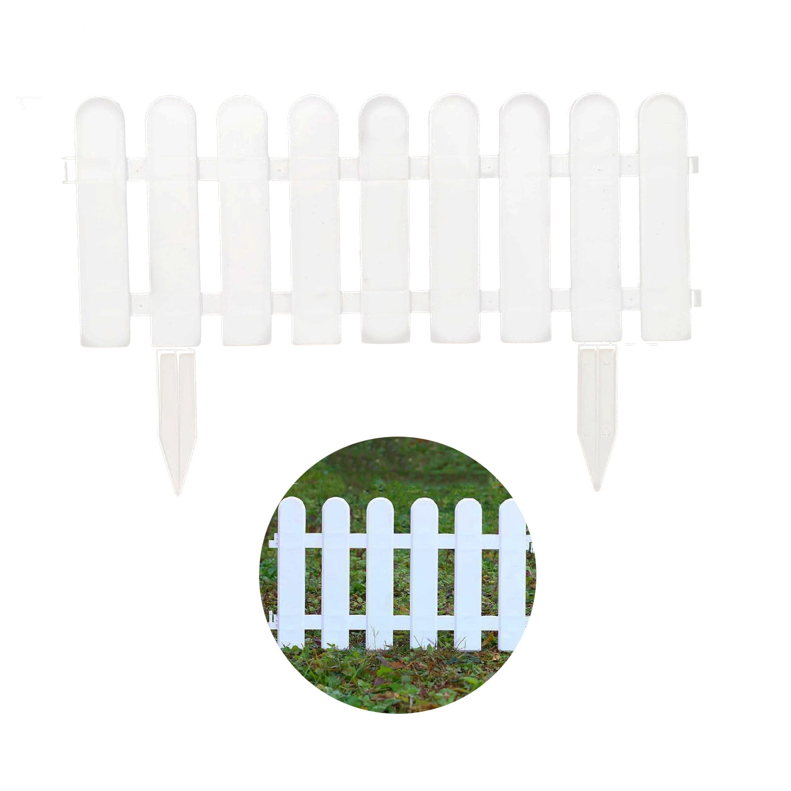 FACEGA 4Pcs High-Quality Garden Fence,Easy-to-Install Fences Protect ...