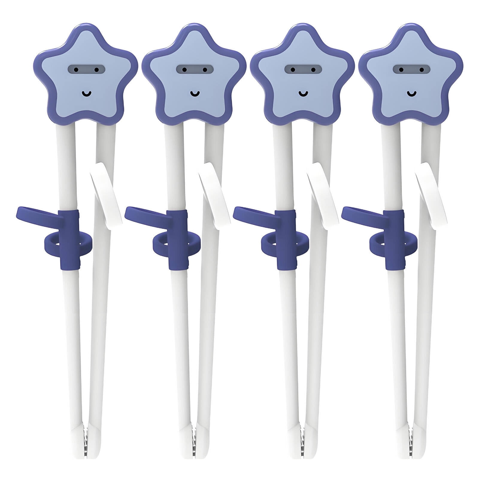 FACEGA 4Pcs Kids Chopsticks,Structured Eating Aid Chopstick Helper ...