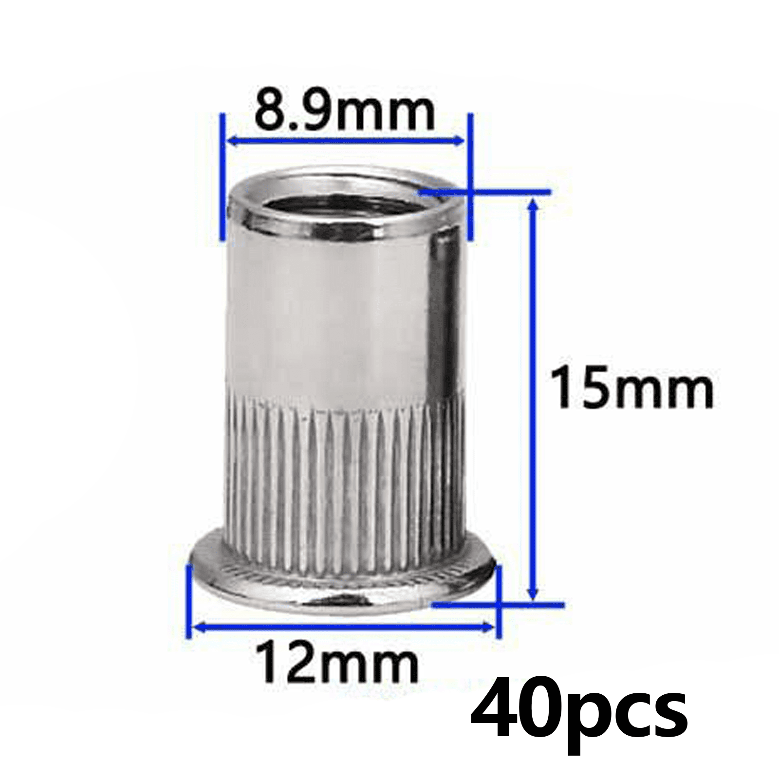 FACEGA 4Pcs Rivet Nut Tool Multiple Sizes Rivet Nut Stainless Steel ...