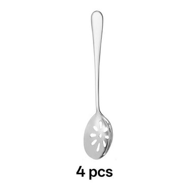 Wooden Spoons for Eating, 6 Pieces Natural Wood Eating Spoon, 7 Inch ...