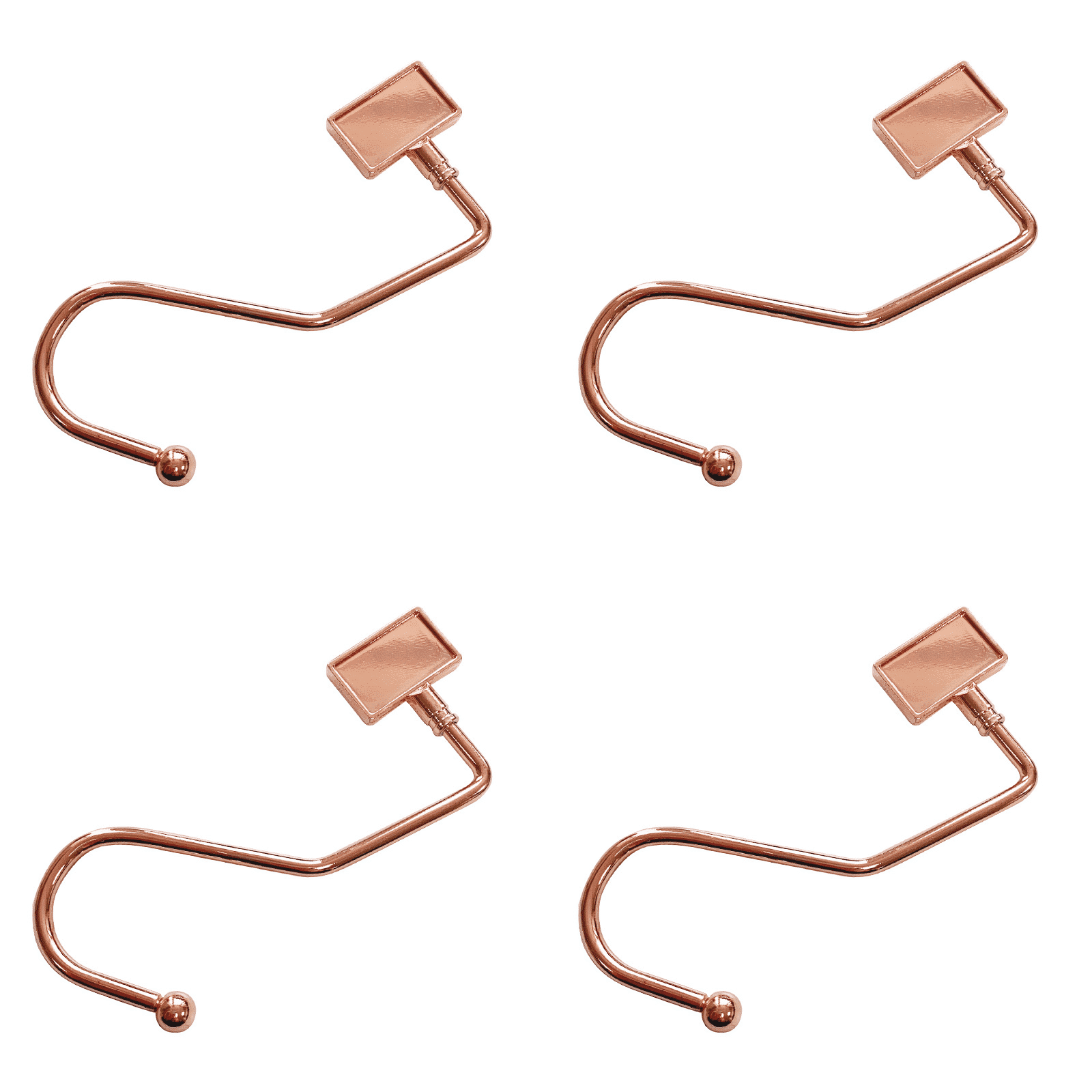 FACEGA 4Pcs Stocking Hangers,No Need to Stick Garland Hooks for Mantle ...