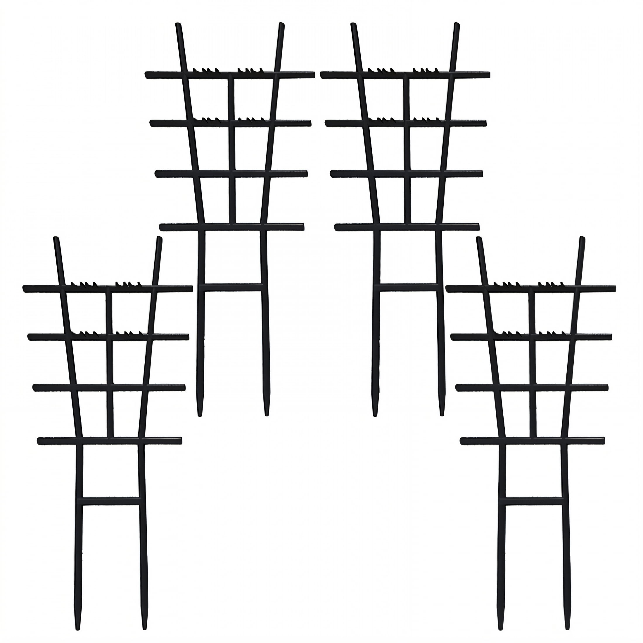 FACEGA 4Pcs Trellis for Climbing Plants Outdoor 11.08" x 5.7" Premium ...