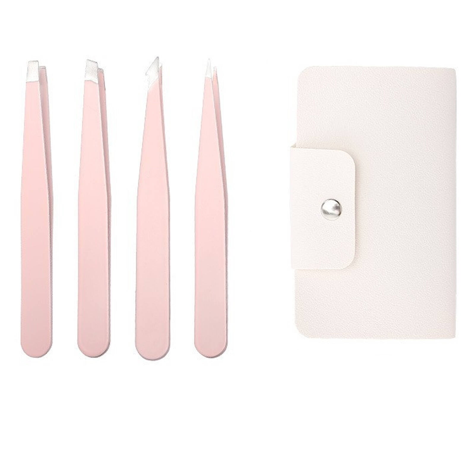 FACEGA 4Pcs Tweezers,Multi-Purpose Tweezers for Men,Soft Grip Sturdy ...