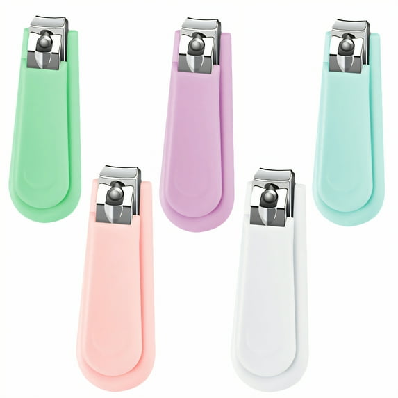 FACEGA 5Pcs Nail Clippers,Elegant Baby Nail Clippers,Rust-Resistant ...