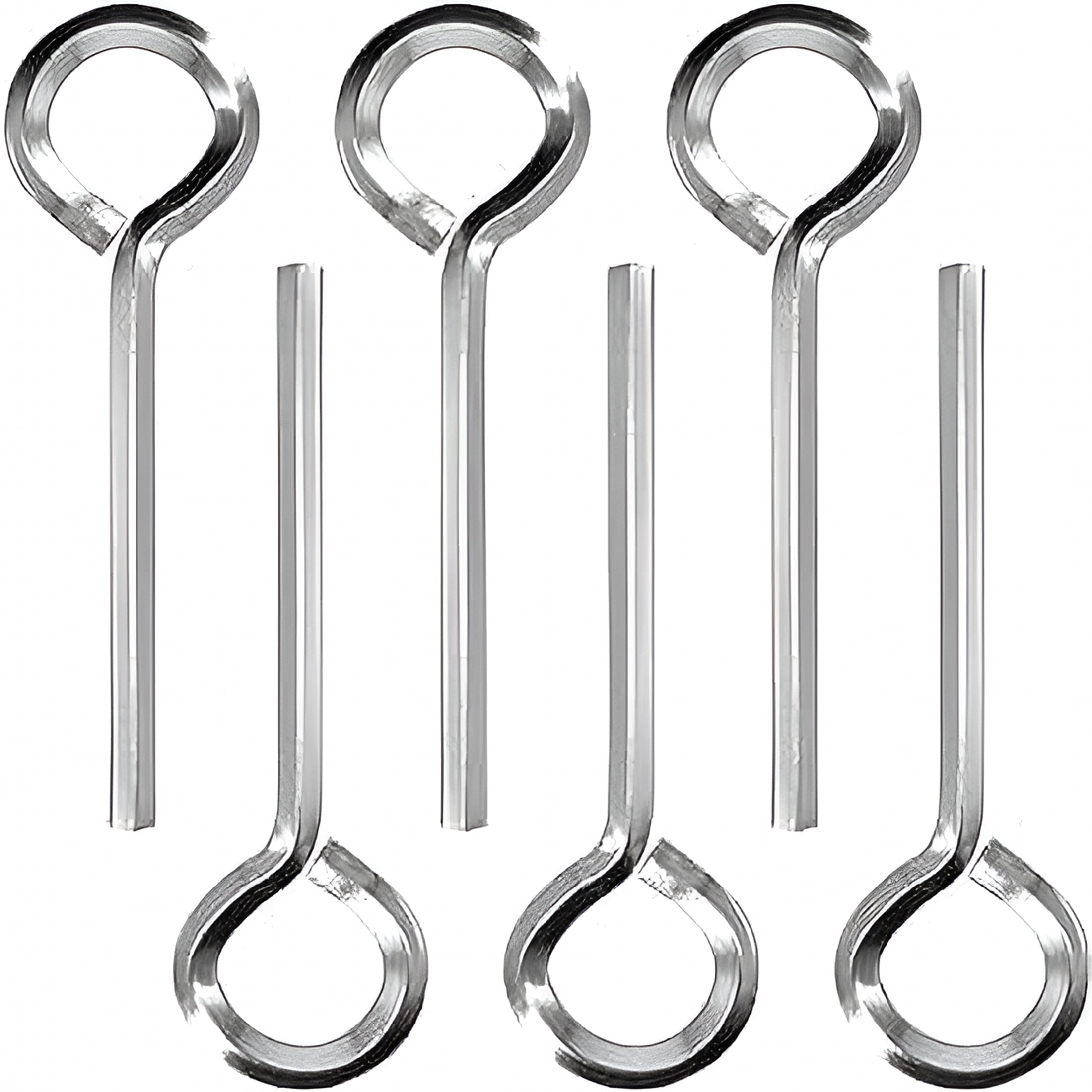 FACEGA 6 pcs Standard Hex Key Metal Hex Key Metal Hex Wrench Hex Door ...