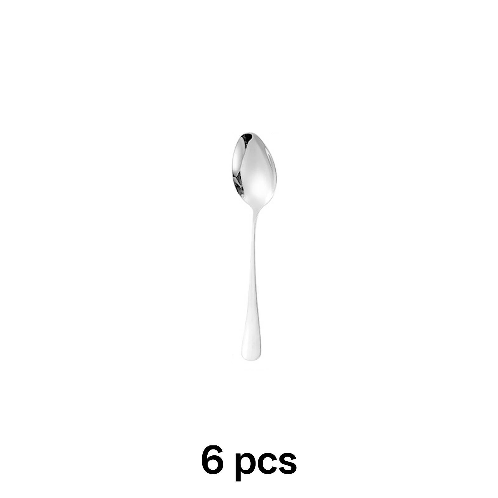 FACEGA 6Pcs Tea Spoon,Hotel Use Cocktail Stir Spoons,Restaurant Dining ...