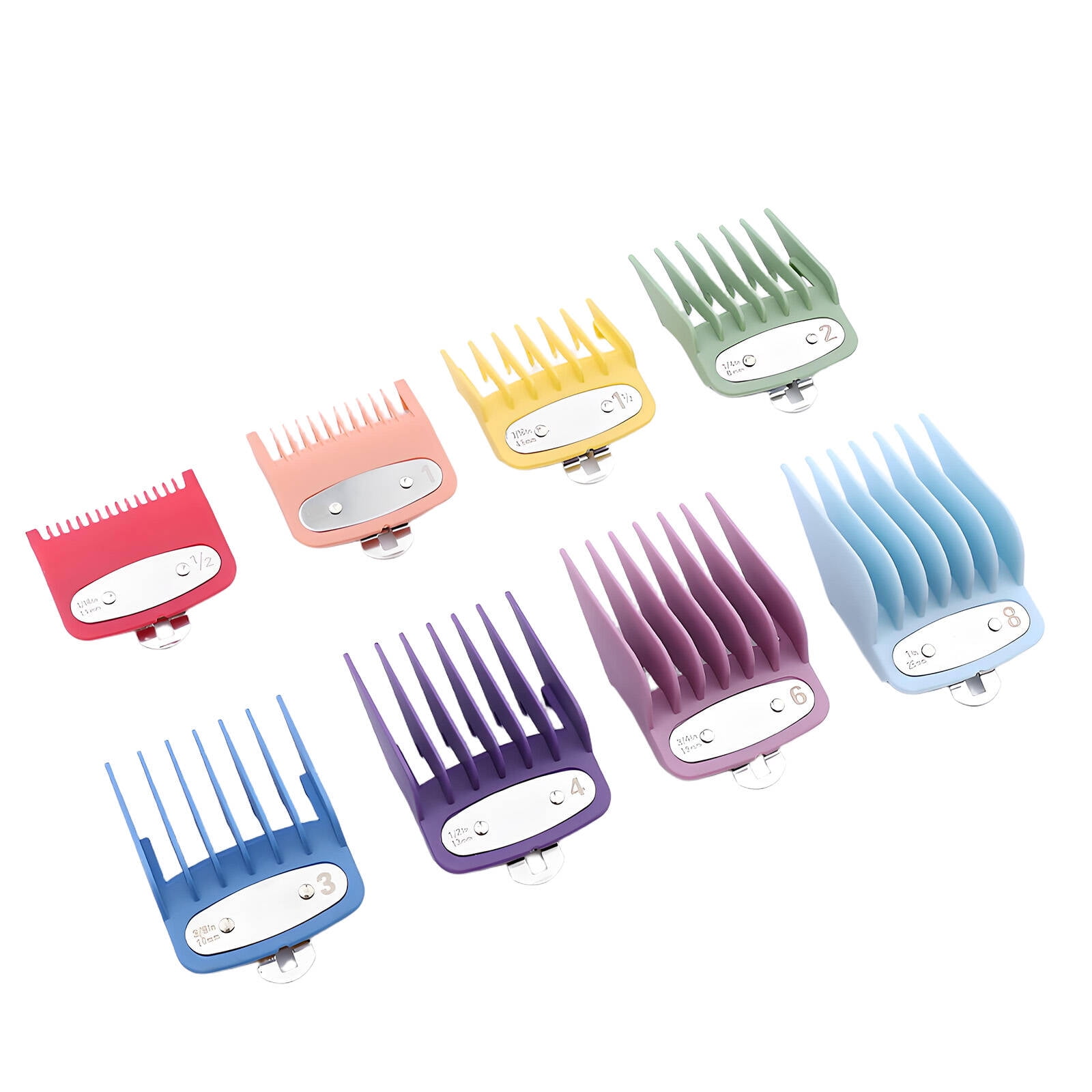 FACEGA 8 Pcs Clipper Guards,Lightweight and Ergonomic Clipper Guards ...