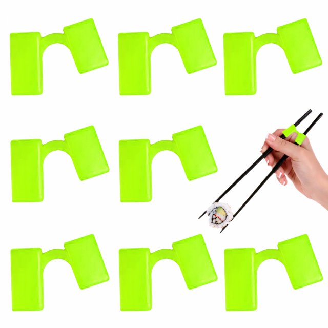 FACEGA 8Pcs Reusable Chopsticks Helpers,Training Chopstick Hinges ...