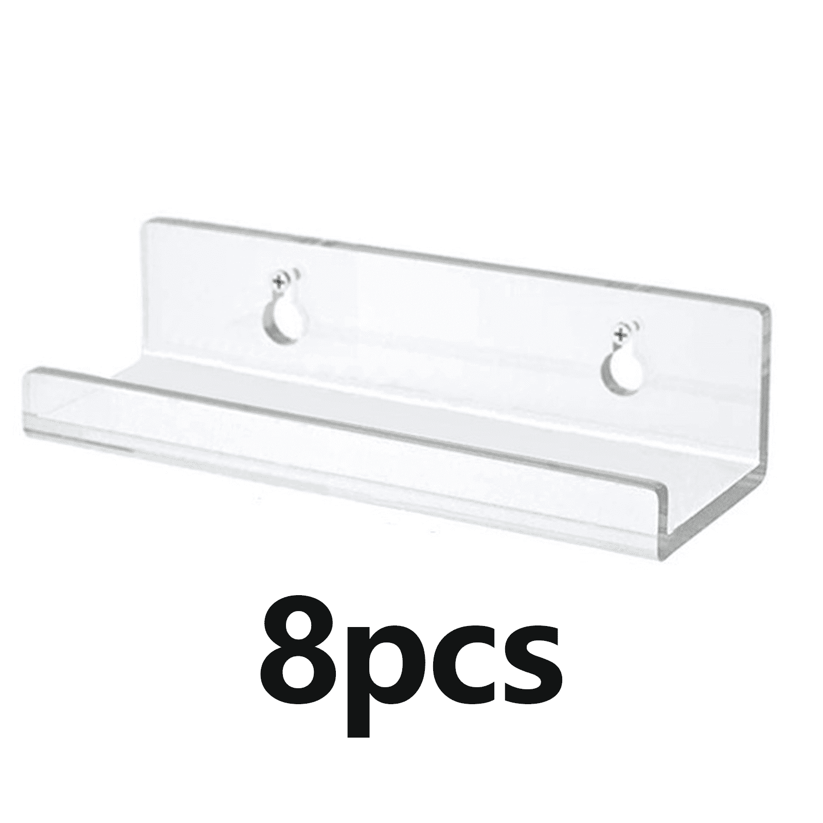 FACEGA 8Pcs Vinyl Record Holder,Acrylic Frame Acrylic Shelves,Wall ...