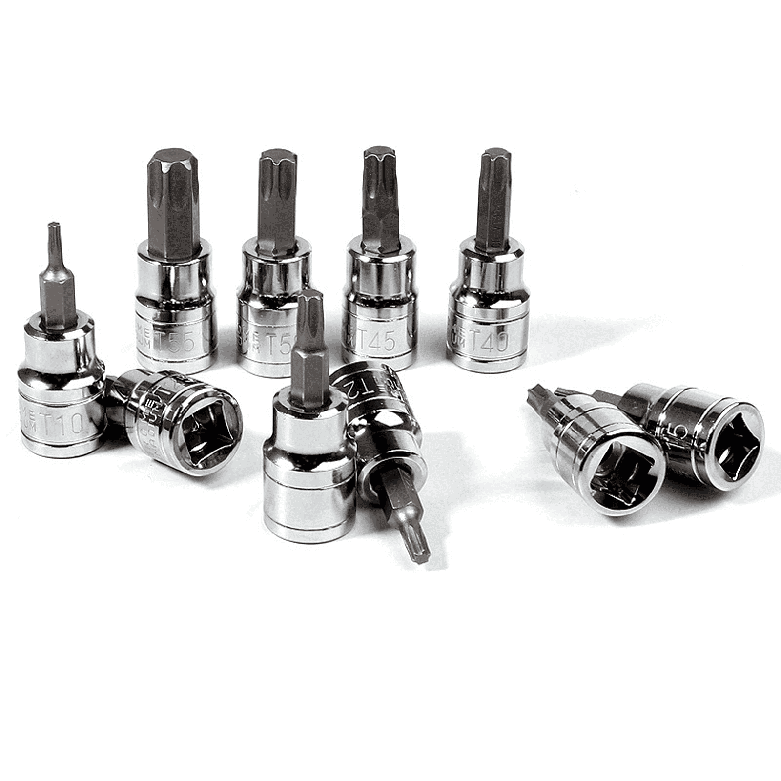 FACEGA Allen Socket Set Set with Various Sizes 3/8 Socket Set Stable ...