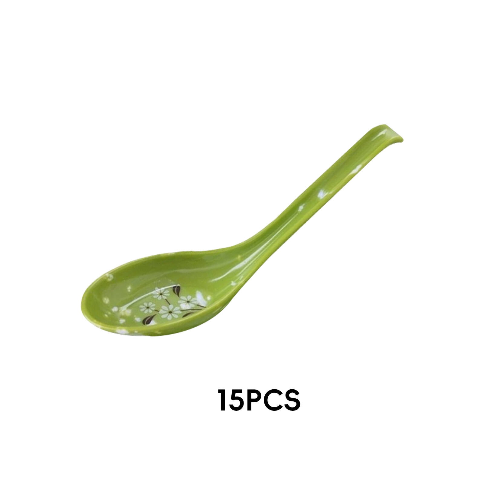 FACEGA Asian Soup Spoon,Elegant Ceramic Spoons,Traditional Chinese ...