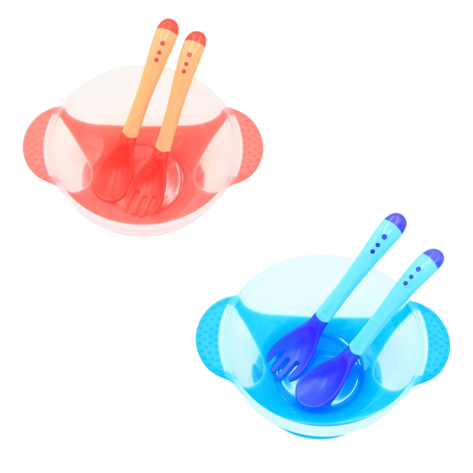 FACEGA Baby Spoons,Easy Grip Design for Baby Forks,Quick Use Baby ...