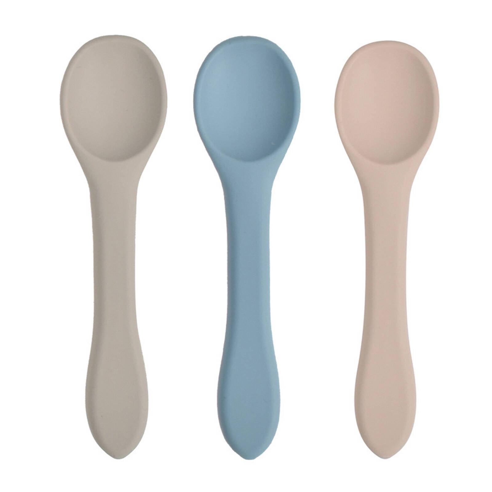 FACEGA Baby Spoons,Great for Teething Baby Forks,Stability During Use ...