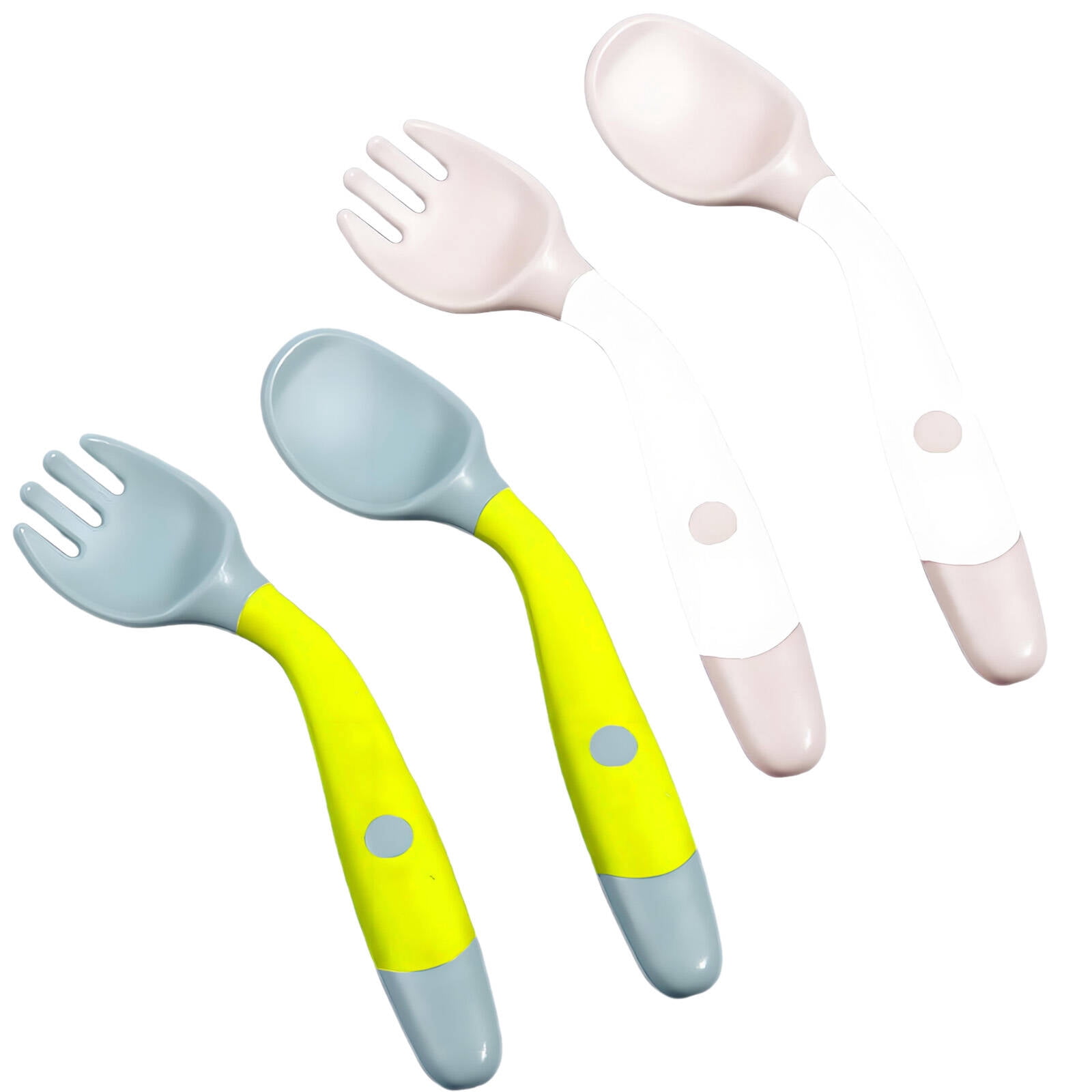 FACEGA Baby Spoons,Lightweight and Safe Baby Feeding Utensils,Ideal for ...