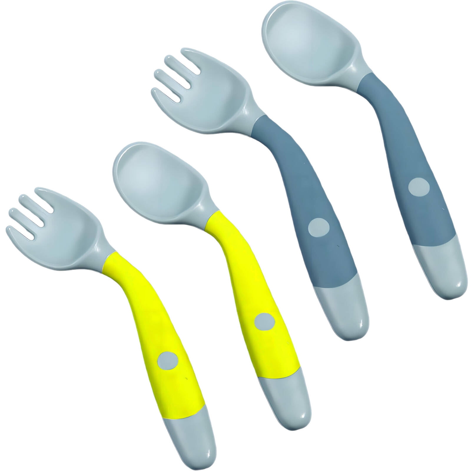 FACEGA Baby Spoons,Versatile Design Baby Forks,Comfortable Experience ...