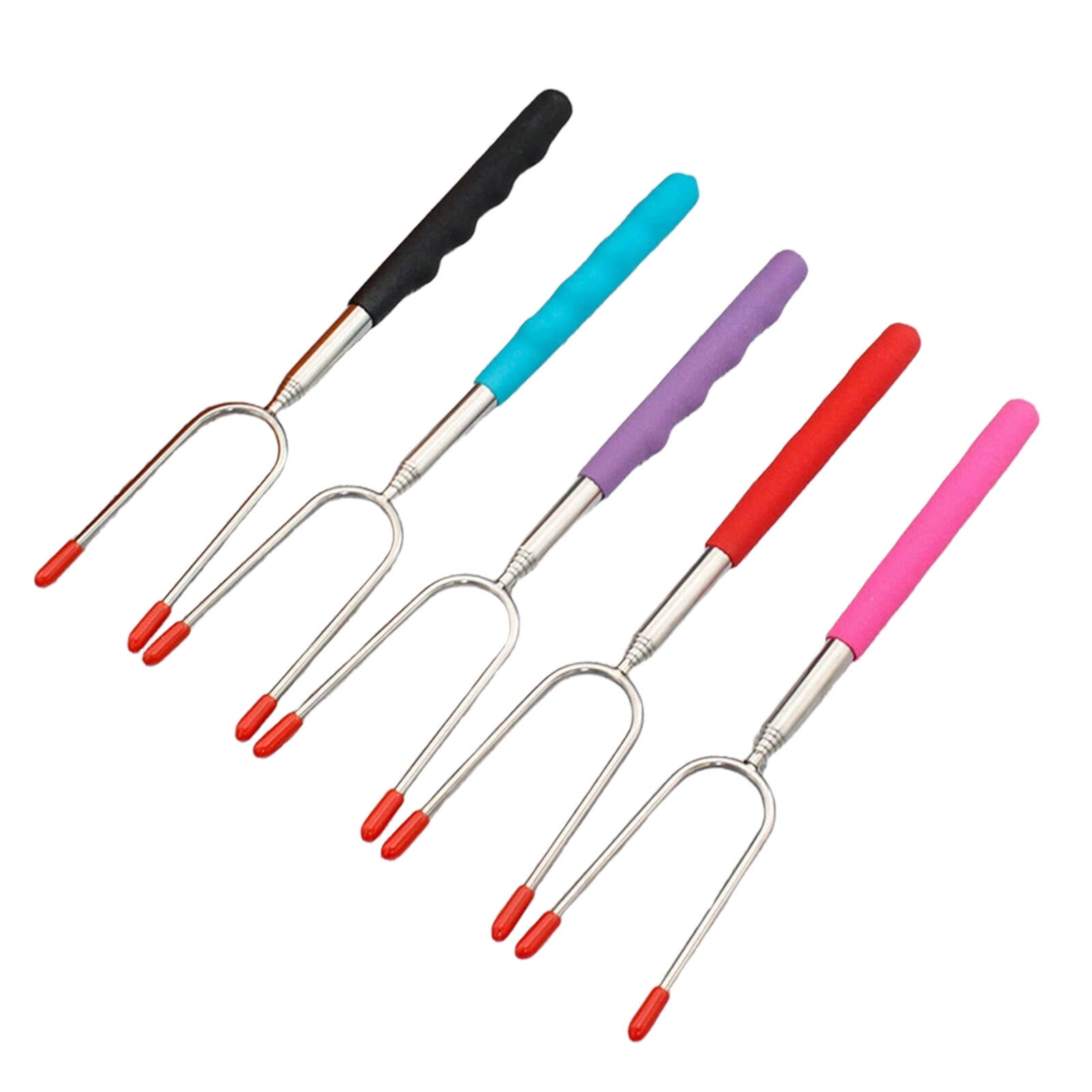 FACEGA Bbq Accessories Five-Color Bbq Fork Design Grill Tools ...