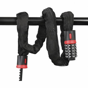 KQJQS Bike Locks, Bike Locks Heavy Duty Against Theft Bicycle Lock With ...