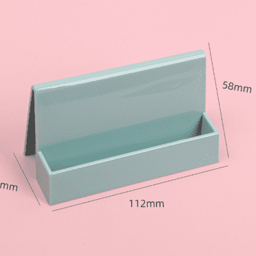 MaxGear Plastic Multi-Storage Business Card Holder, 2-Pack Clear 4 ...