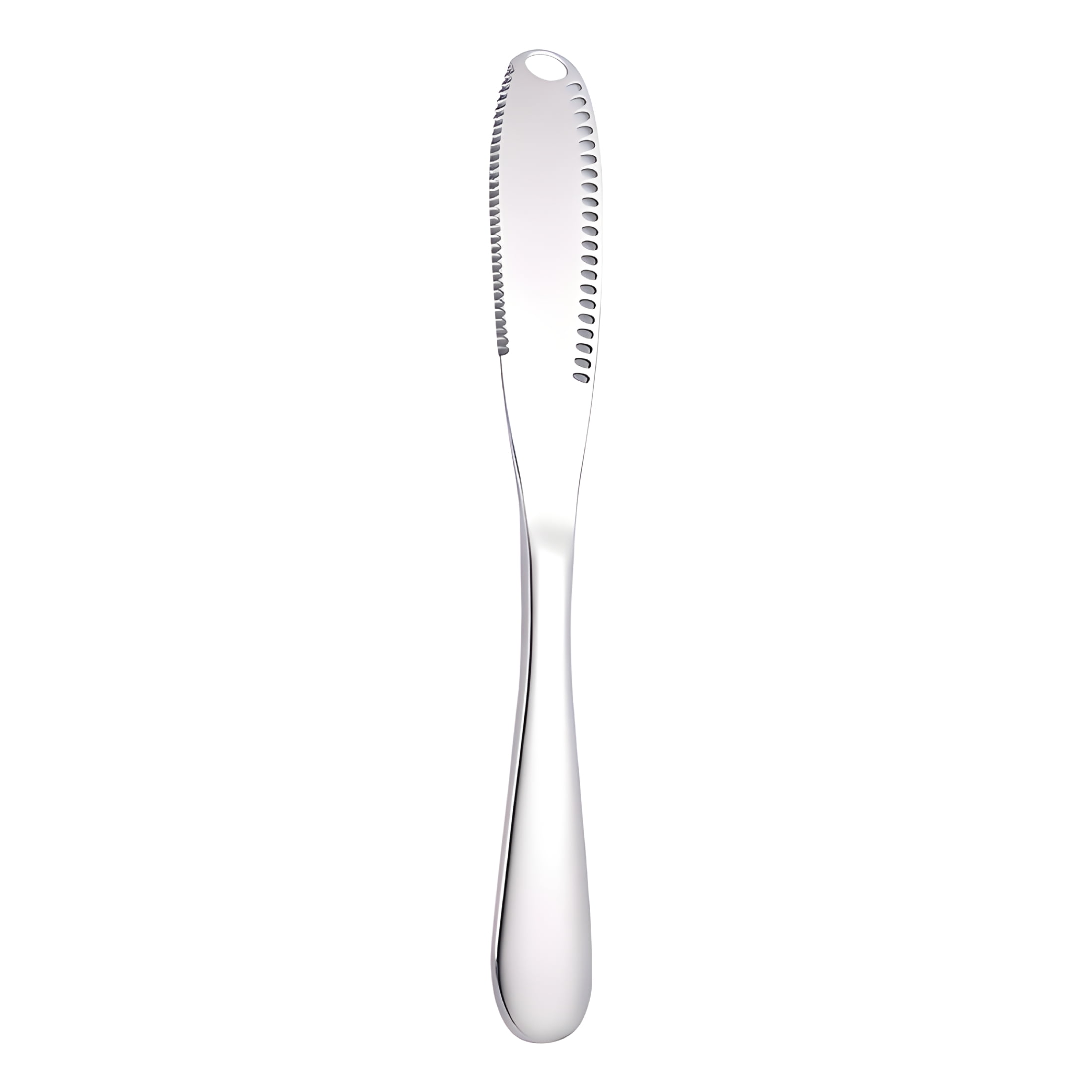 FACEGA Butter Knife 430 Stainless Steel Butter Spreader Hole Design ...
