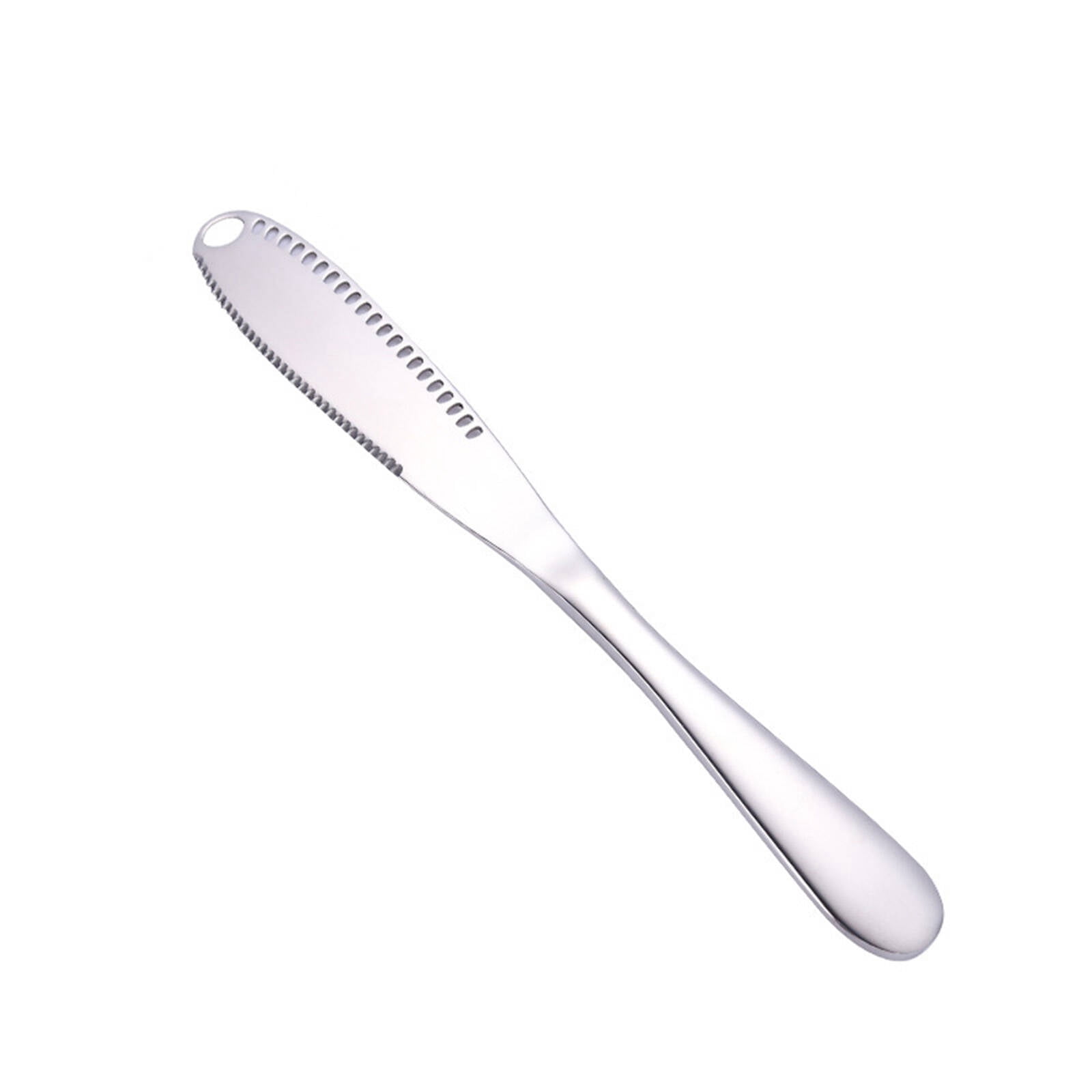 FACEGA Butter Knife 430 Stainless Steel Butter Spreader Hole Design ...