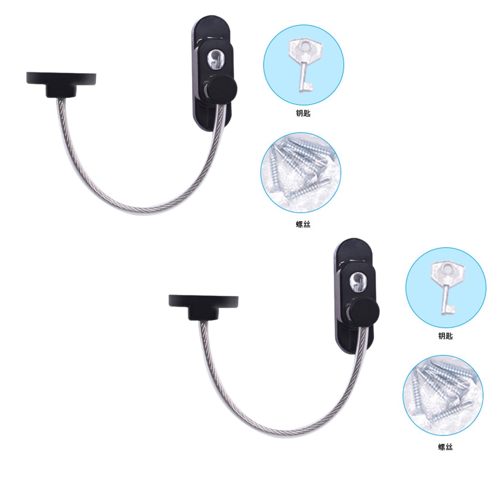 FACEGA Cabinet Locks Baby Proofing,Quick Fix Baby Proofing,Secure Lock ...