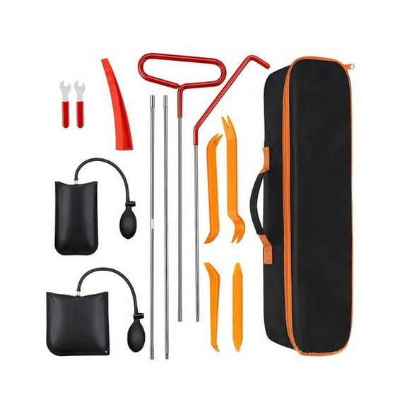 YILAIRIOU Vehicle Emergency Kit, Roadside Kit with Jumper Cables, Tow ...