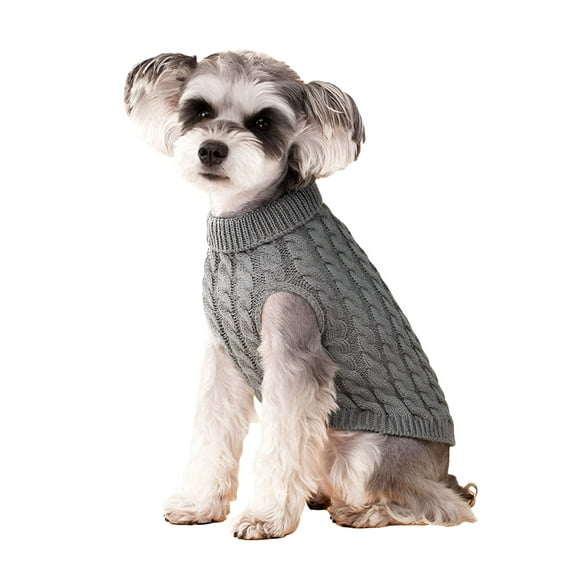 FACEGA Dog Sweater - Warm Sweater Winter Clothes Puppy Soft Coat, Pure ...