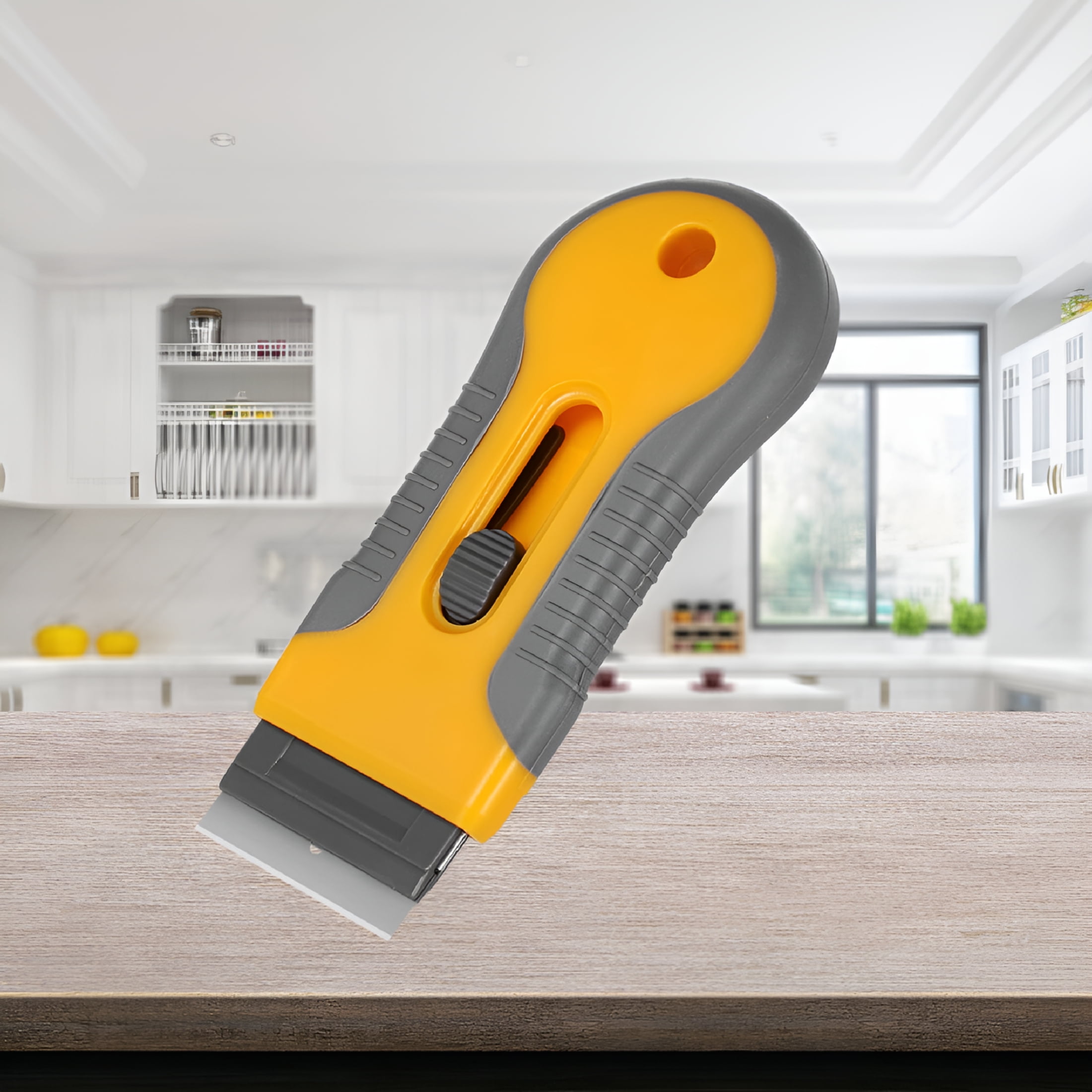 FACEGA Double Edged Plastic Razor Blade Scrapers Knife with Contoured ...