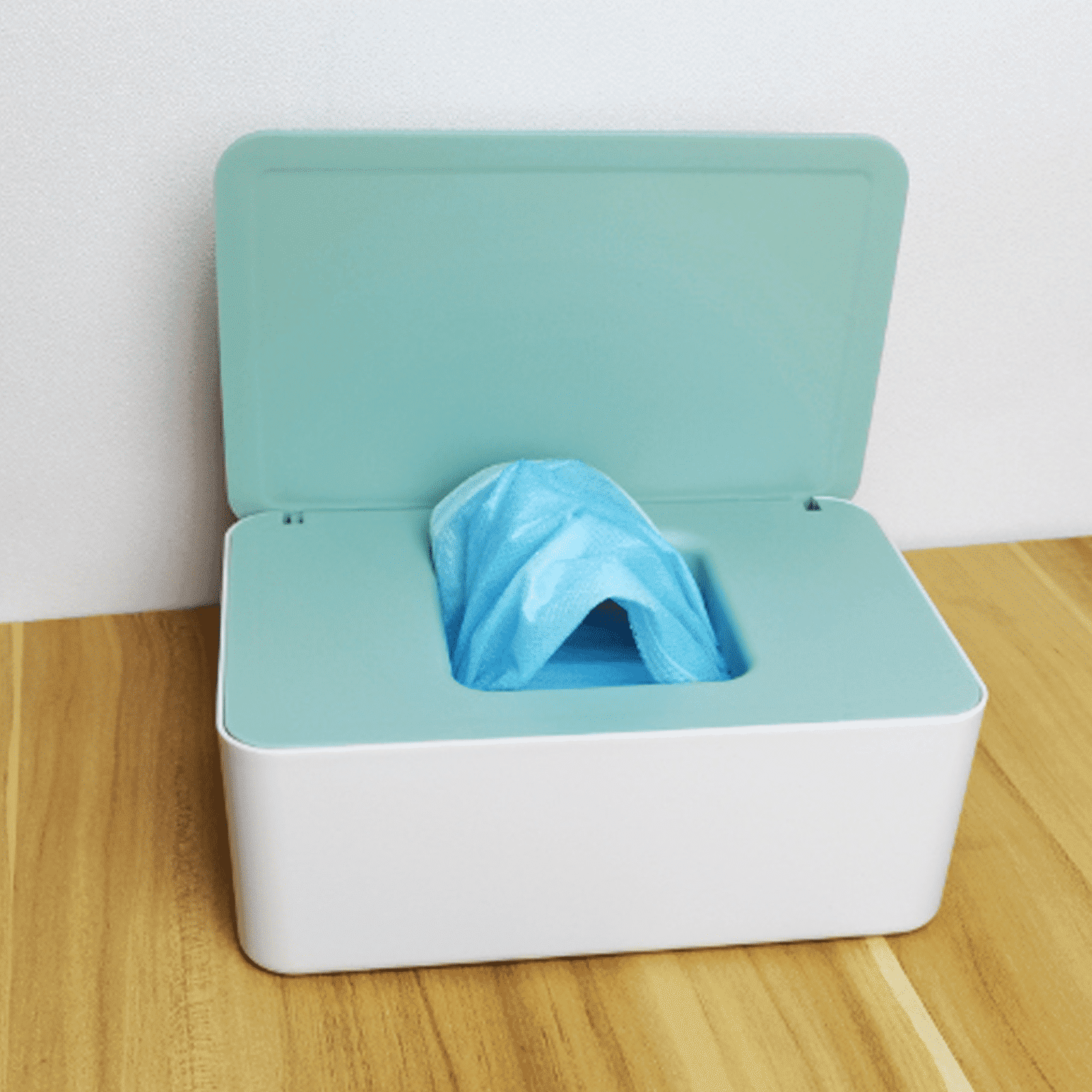 FACEGA Dryer Sheet Holder Tissue Box Plastic Storage Bins No Odor ...