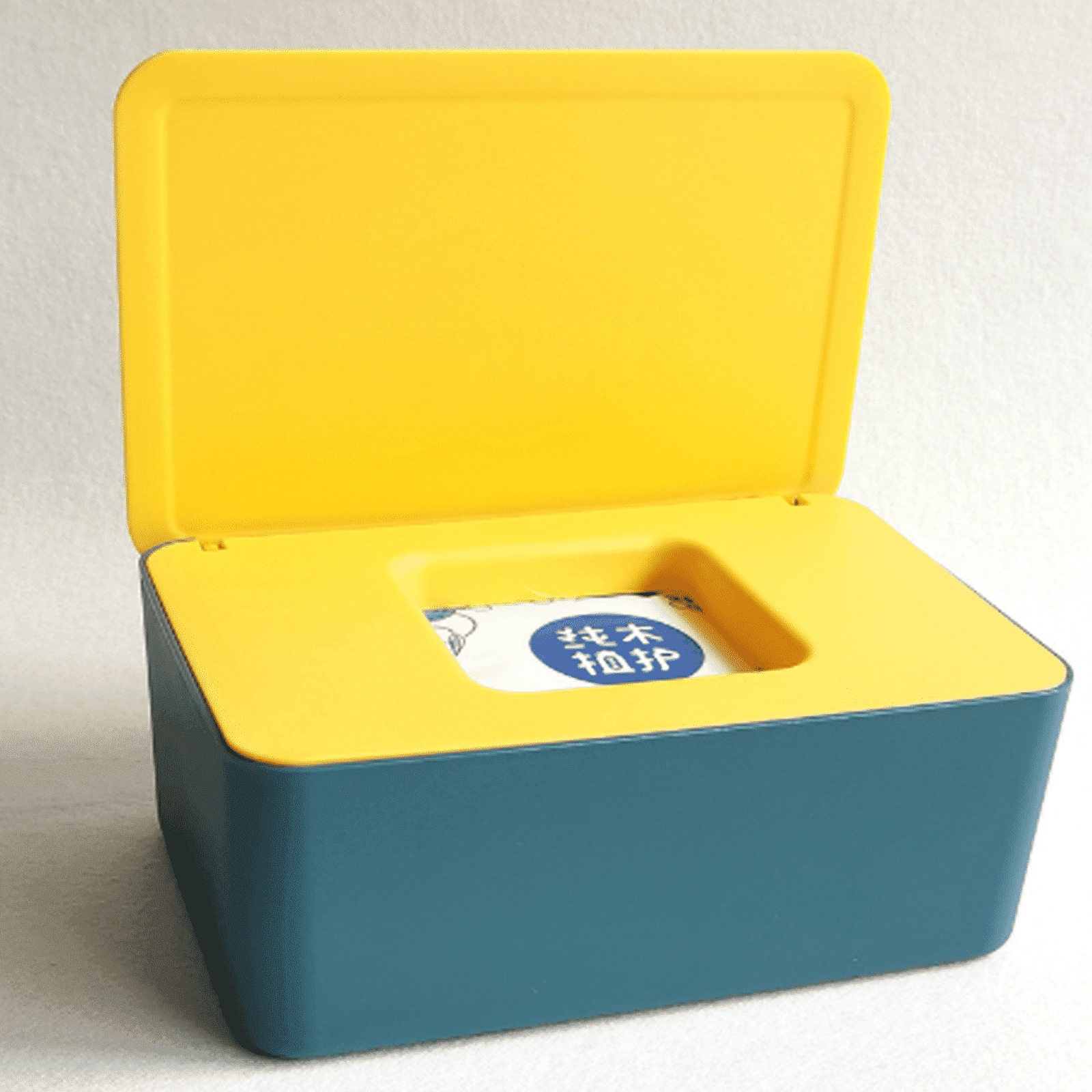 FACEGA Dryer Sheet Holder Tissue Box Plastic Storage Bins No Odor ...