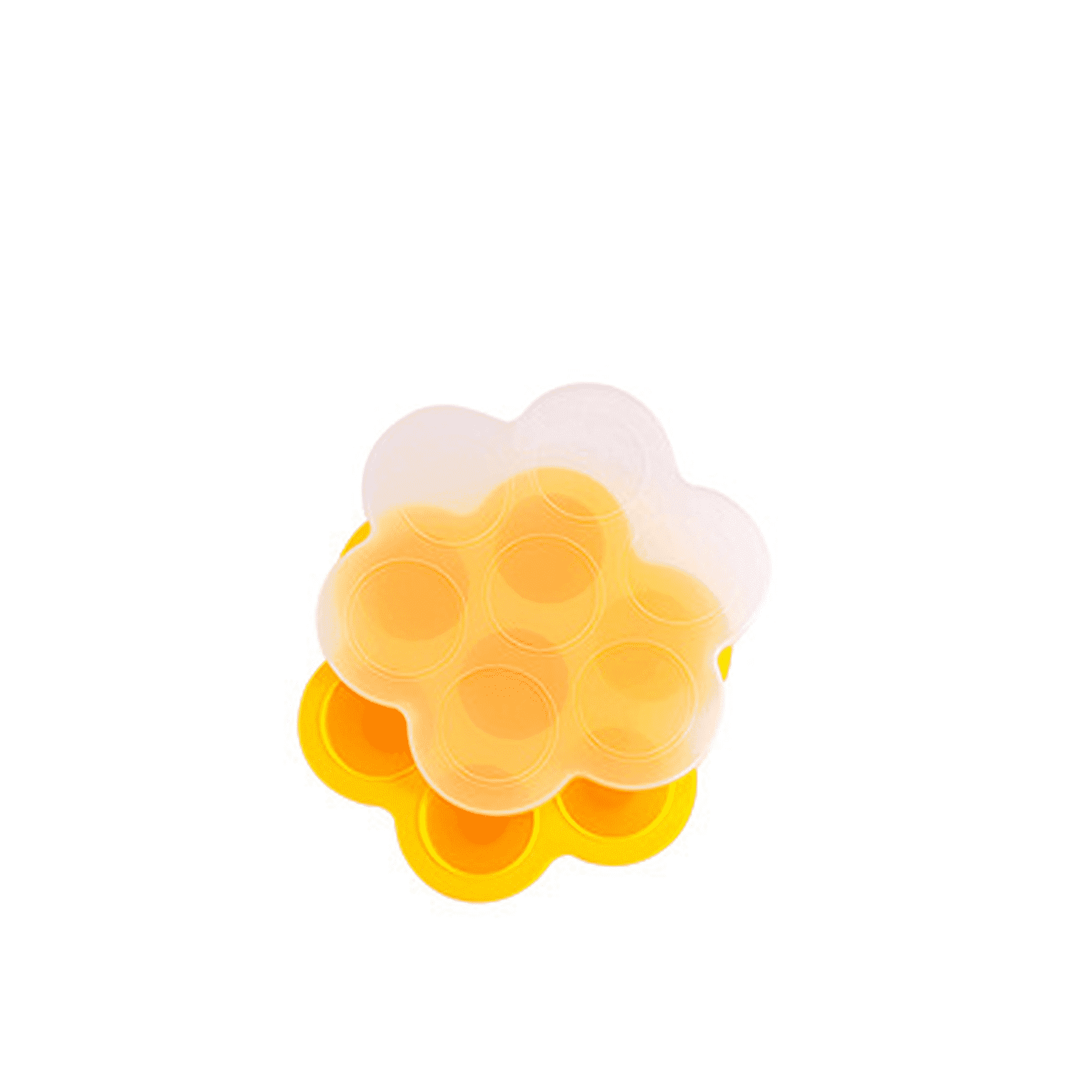 FACEGA Egg Bites Silicone Mold Silicone Storage Box Resistant to ...