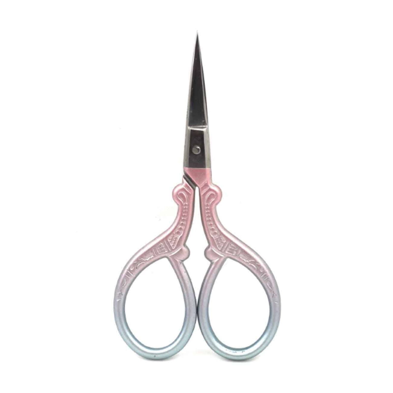 FACEGA Embroidery Scissors,Comfortable Operation Mini Scissors,Red ...