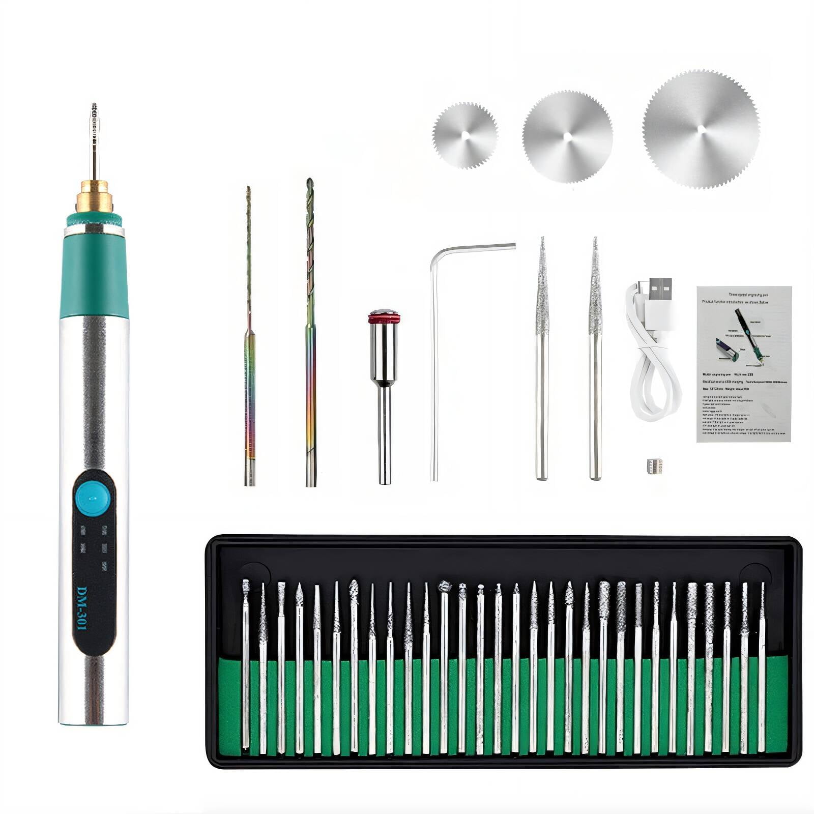 FACEGA Engraving Pen,USB Portable Charging Engraving Pen for Metal Wood ...