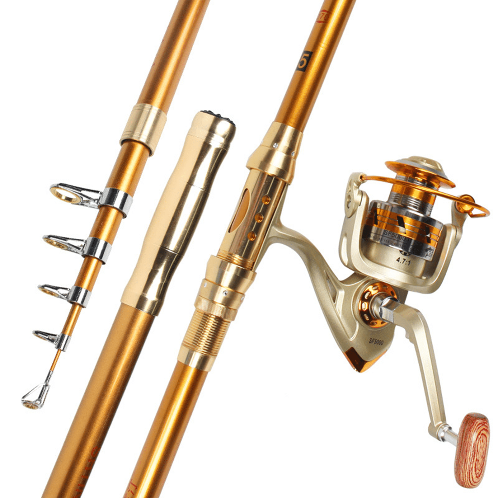 FACEGA Fishing Rod,Comfortable Grip,Big Fish Catching Tool Efficient ...