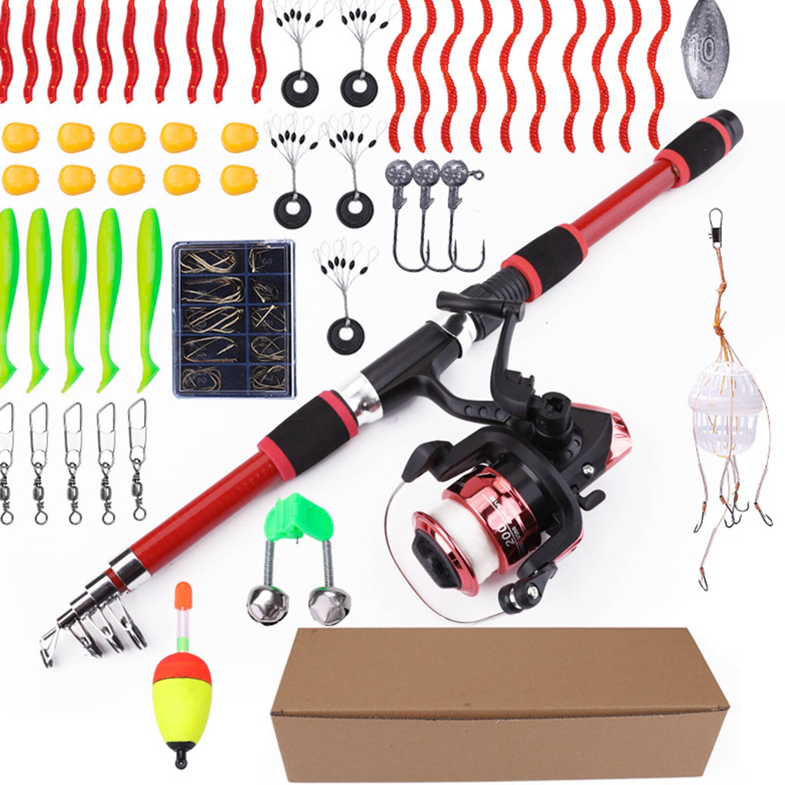 FACEGA Fishing Rod,Multifunctional Design,Big Fish Catching Tool Wide ...