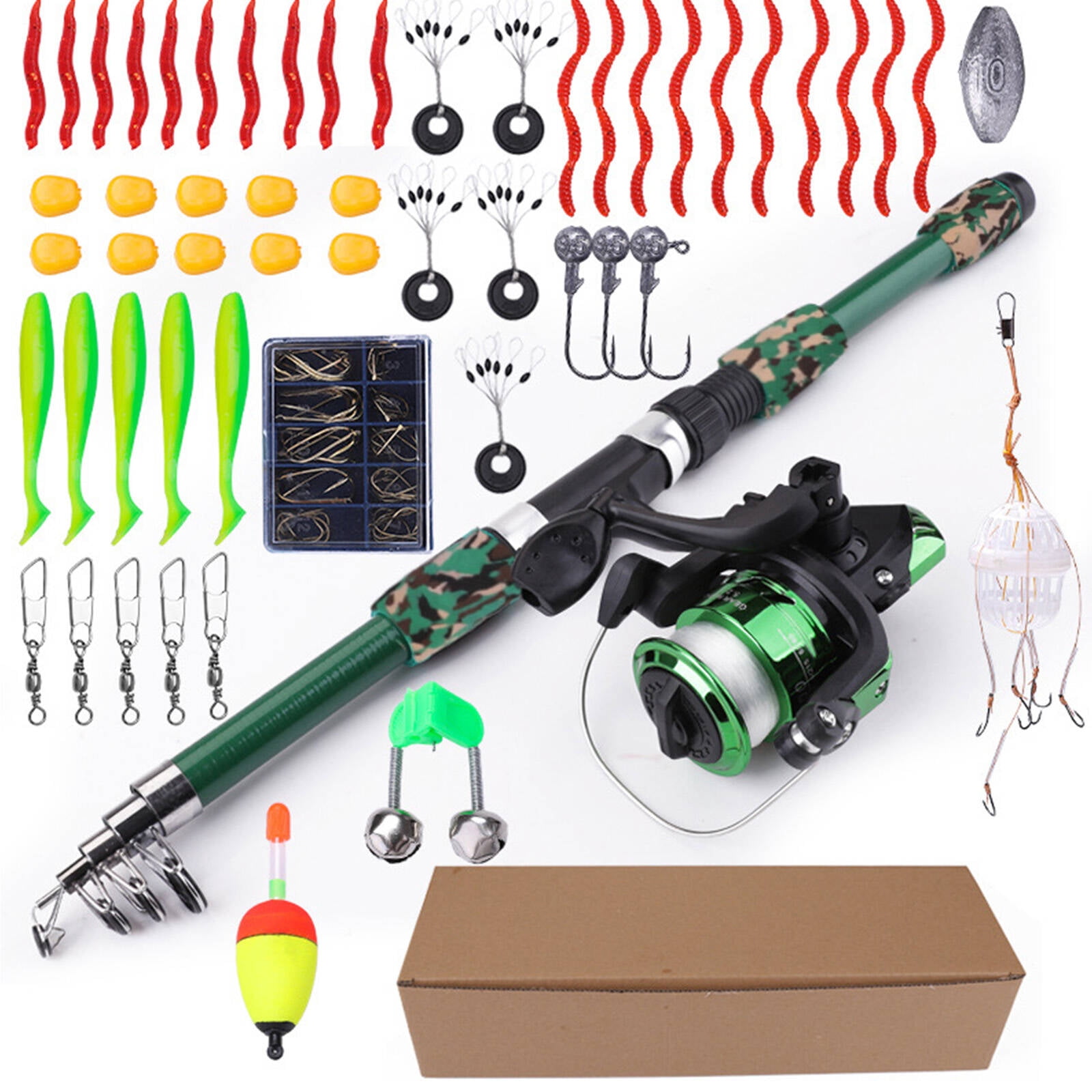 FACEGA Fishing Rod,Subway Guide Ring Fishing Rod,Efficient Casting ...