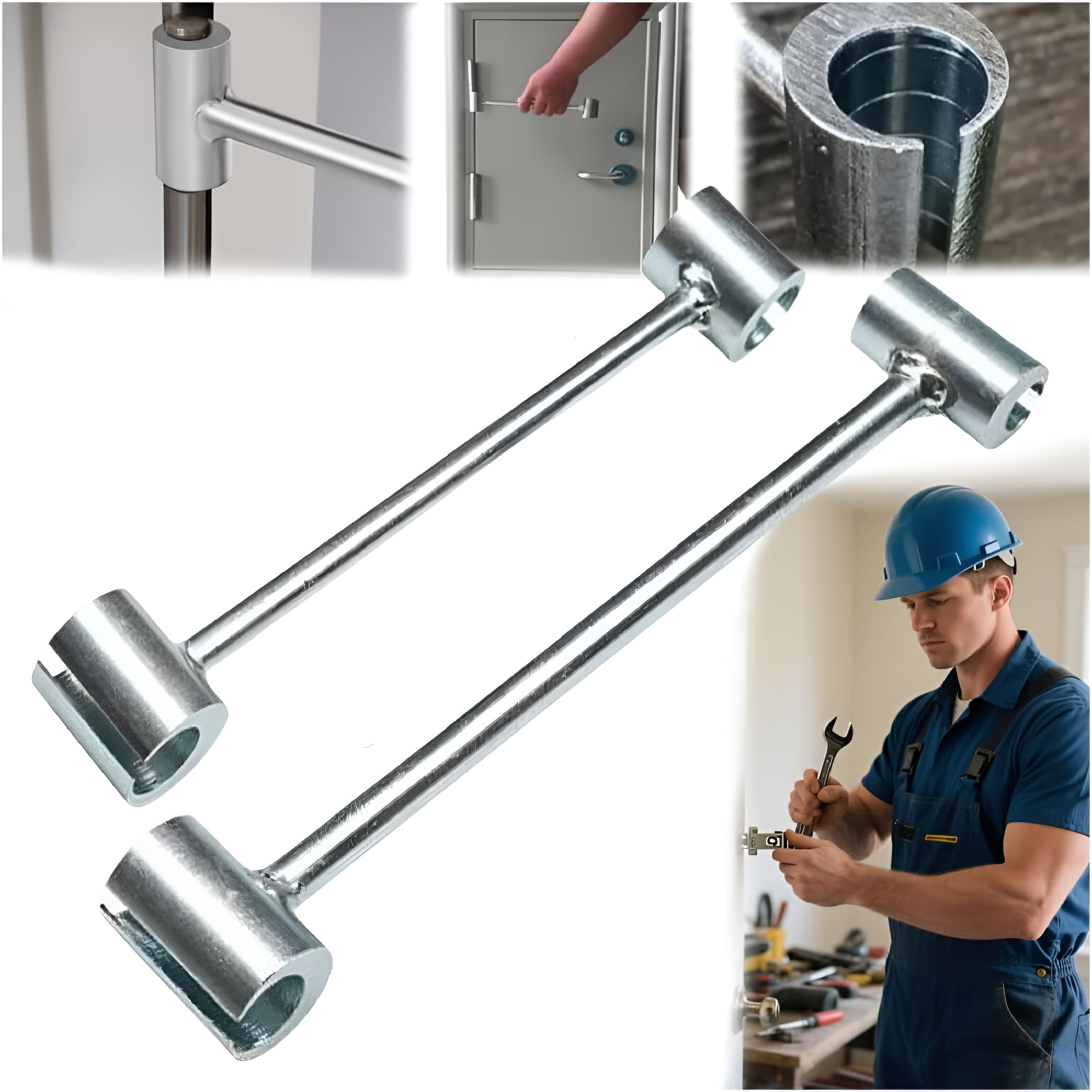 FACEGA Hinge Hole Adjustment Wrench,Door Hinge Adjustment Tool,Door Gap ...