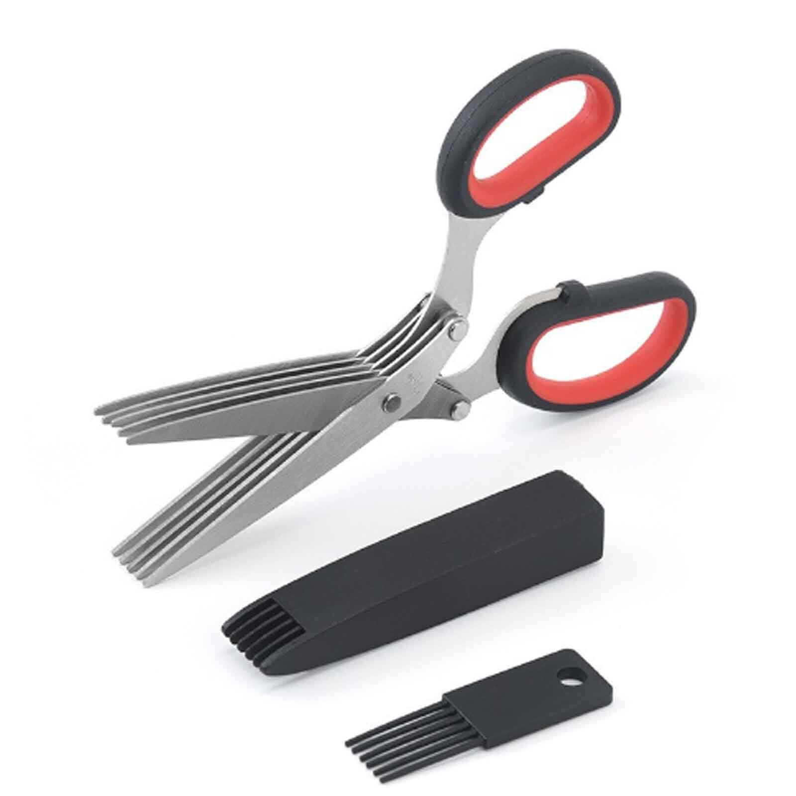 FACEGA Kitchen Scissors,Portable Tool Herb Scissors,Compact Size ...
