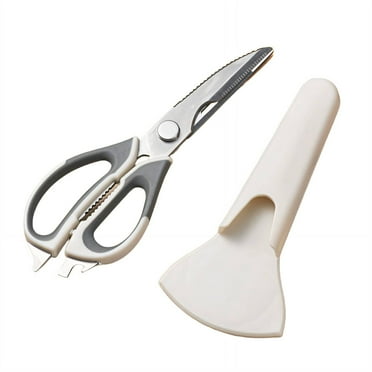 MITSUMOTO SAKARI Kitchen Scissors, 9 inch Japanese Stainless Steel ...