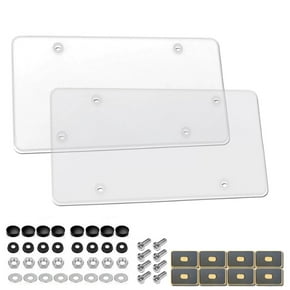 Clear License Plate Covers in License Plate Covers - Walmart.com