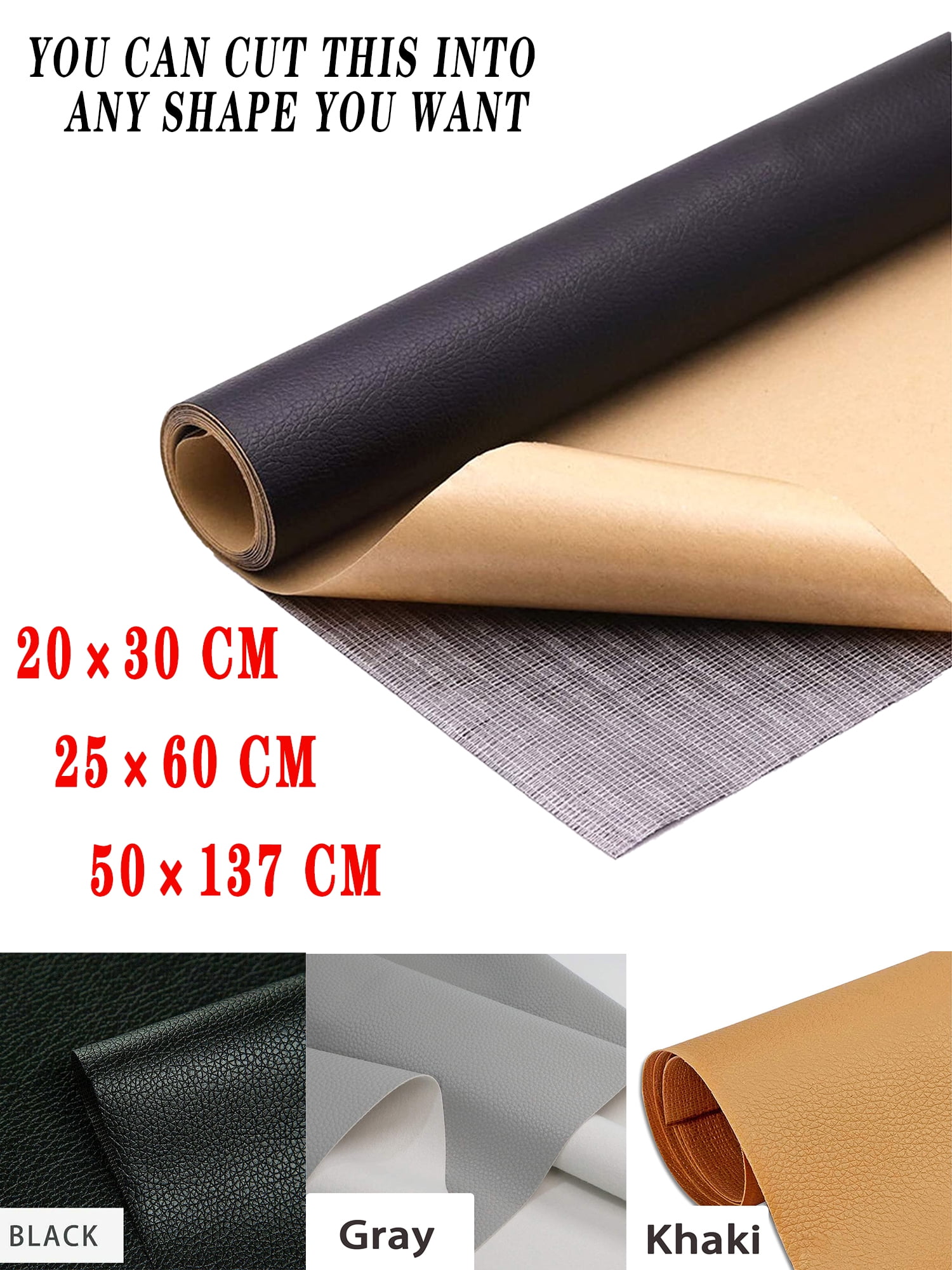 FACEGA Lilvigor Leather Repair Patch for Couches Self-Adhesive ...