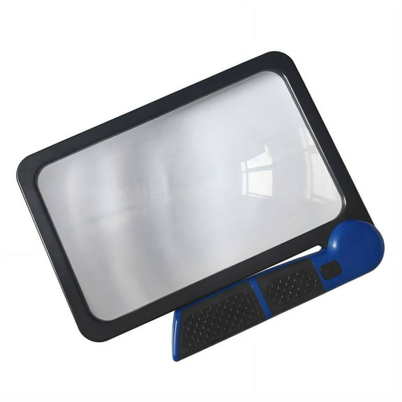 Stalwart Magnifying Glass with Light - Lightweight Handheld 4x ...