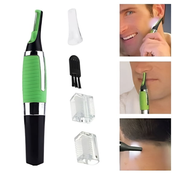 FACEGA Men Nose Face Neck Eyebrow Hair Mustache Beard Trimmer Shaver ...