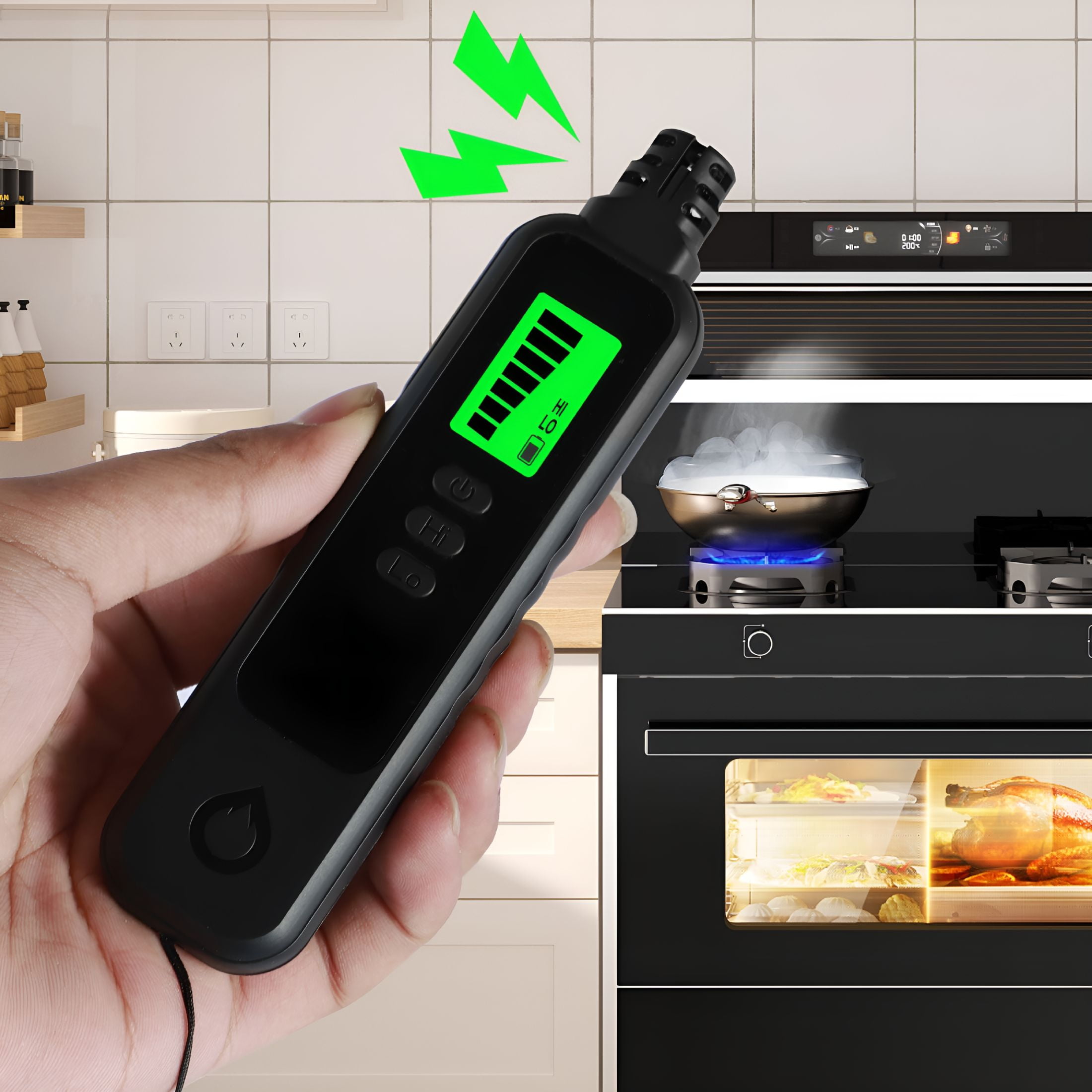 FACEGA Mini Carbon Monoxide Detector 0-999ppm Portable CO Gas Detector ...