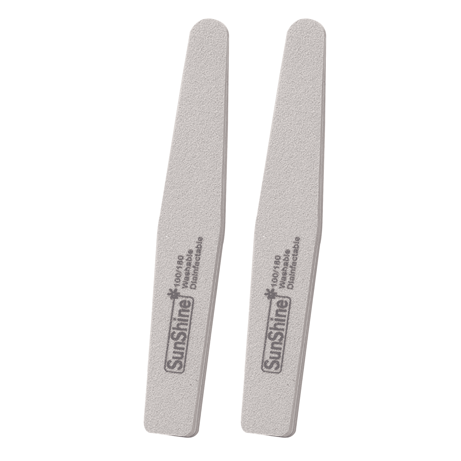 FACEGA Nail Buffer,100/180 Dual-Sided Grit Nail Files,No Sand Loss and ...