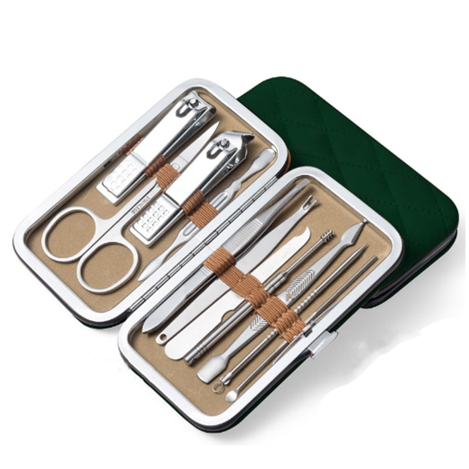 FACEGA Nail Clippers,11-in-1 Precision Heat-Treated Blades Nano ...