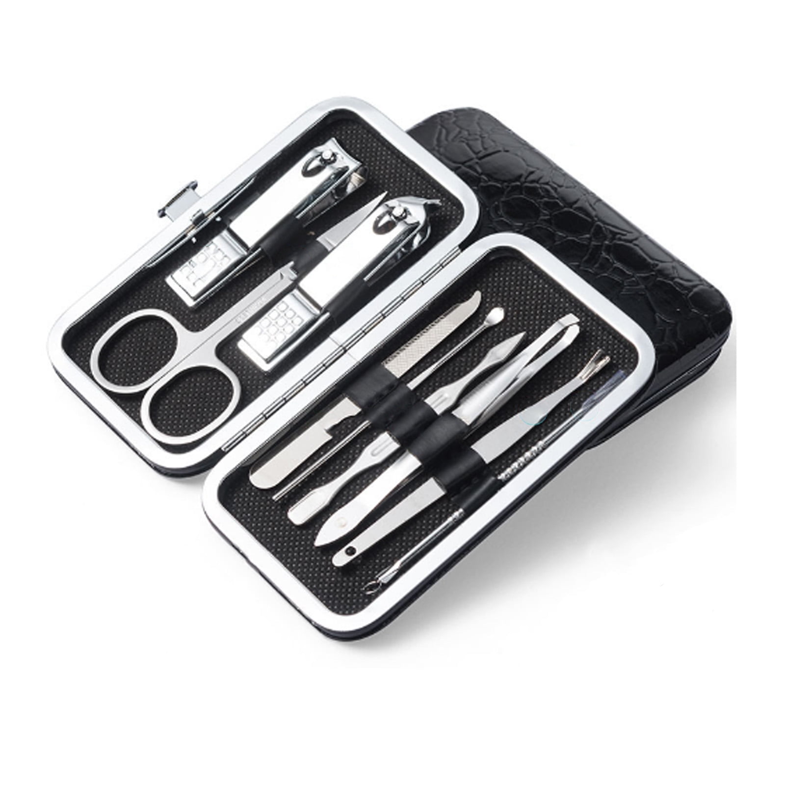 FACEGA Nail Clippers,9-in-1 Precision Heat-Treated Blades Nano ...
