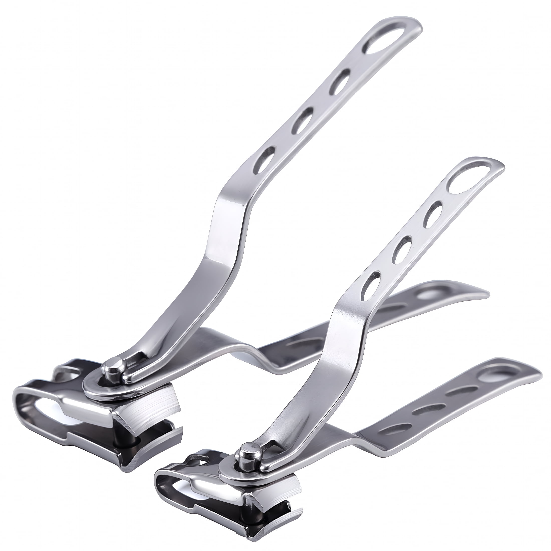 FACEGA Nail Clippers with 360-Degree Rotating Head - Stainless Steel ...