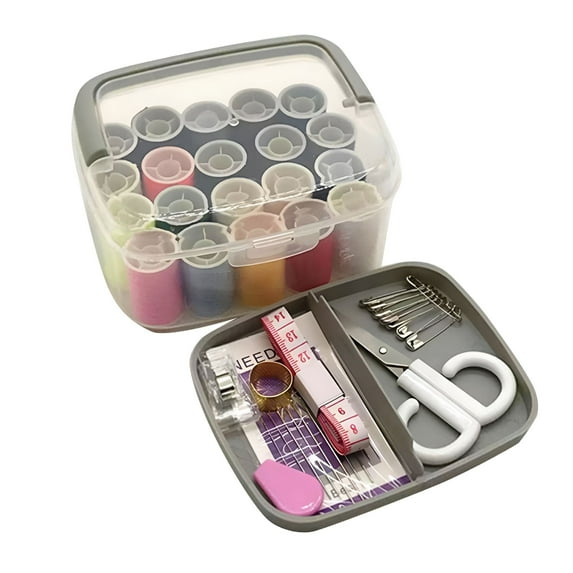 FACEGA Needle and Thread Kit Sewing Box Set,Sewing Kit with Case ...